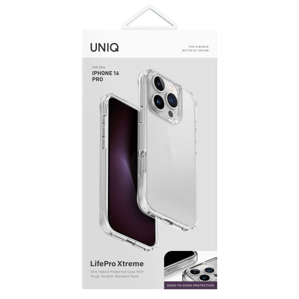 Uniq iPhone 16 Pro Max LifePro Xtreme KapakŞeffaf | Troyestore